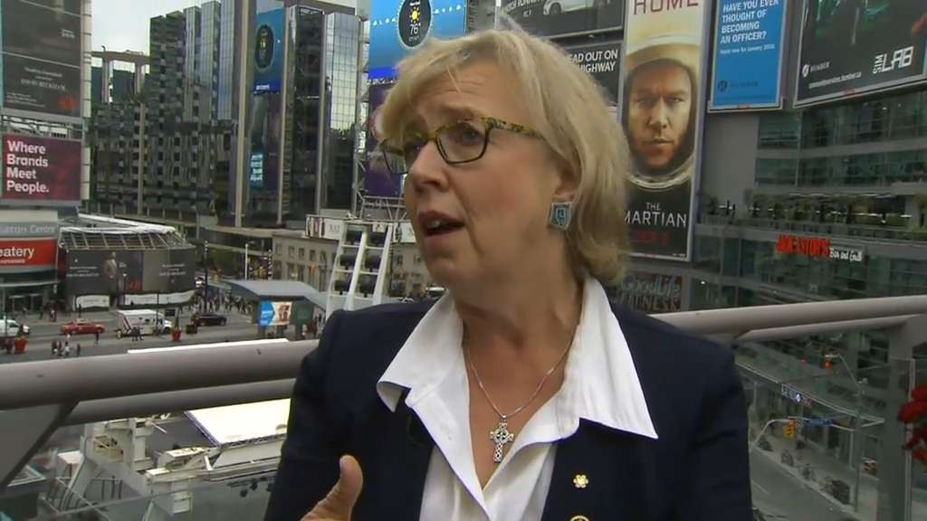 Video: Green Party Leader Elizabeth May goes one-on-one with CityNews