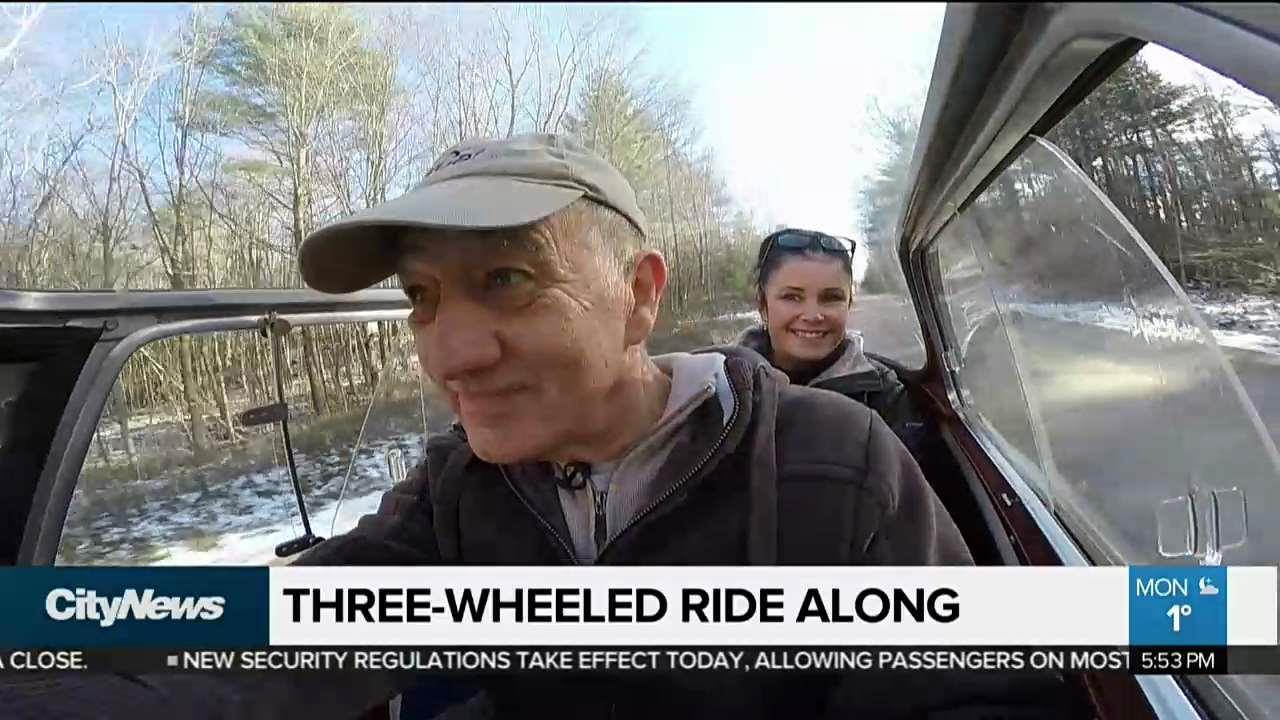 Man boasts collection of rare 3-wheeled German cars