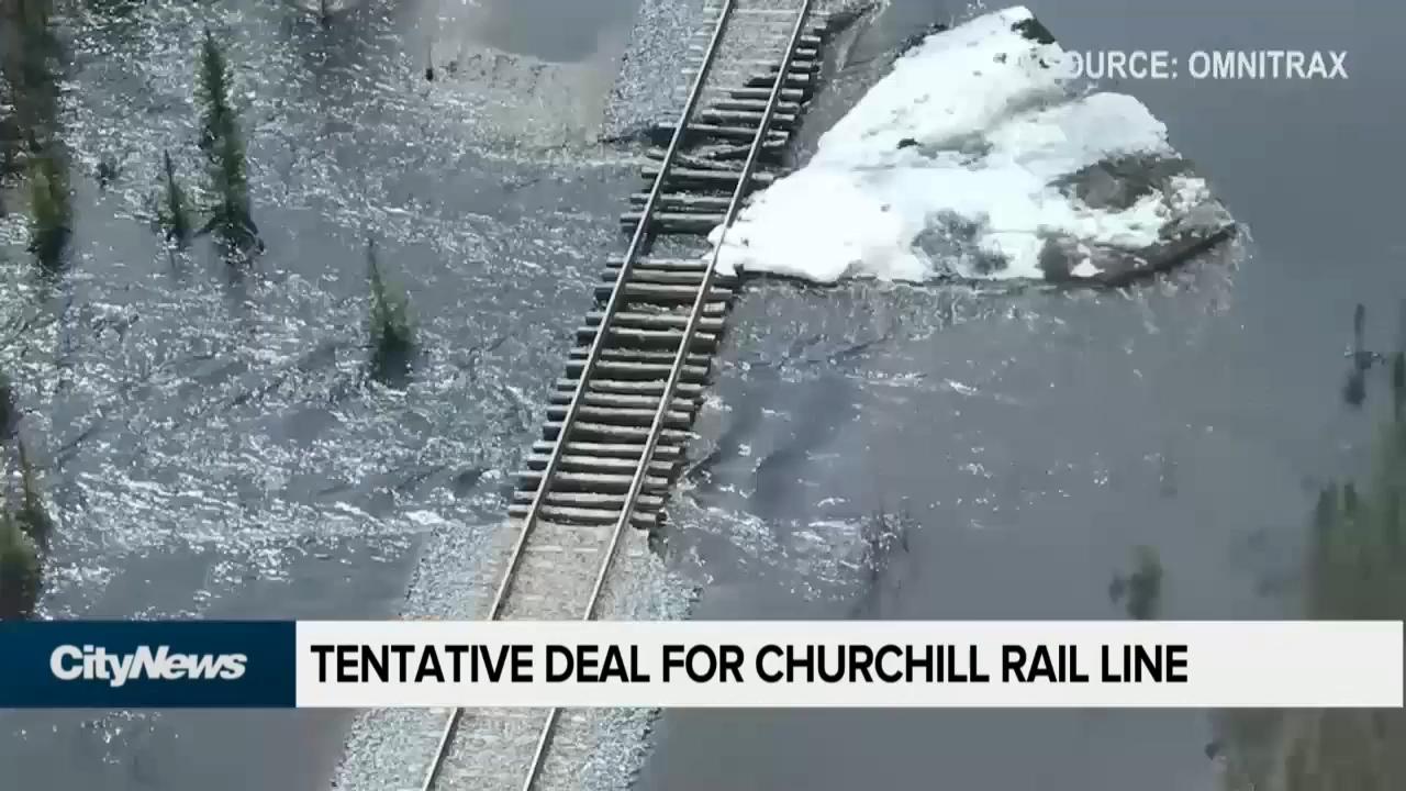 Tentative deal for Churchill rail line