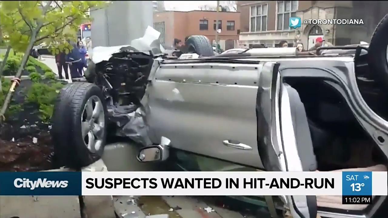 Suspects wanted in alleged Coach robbery and hit-and-run | CityNews Toronto