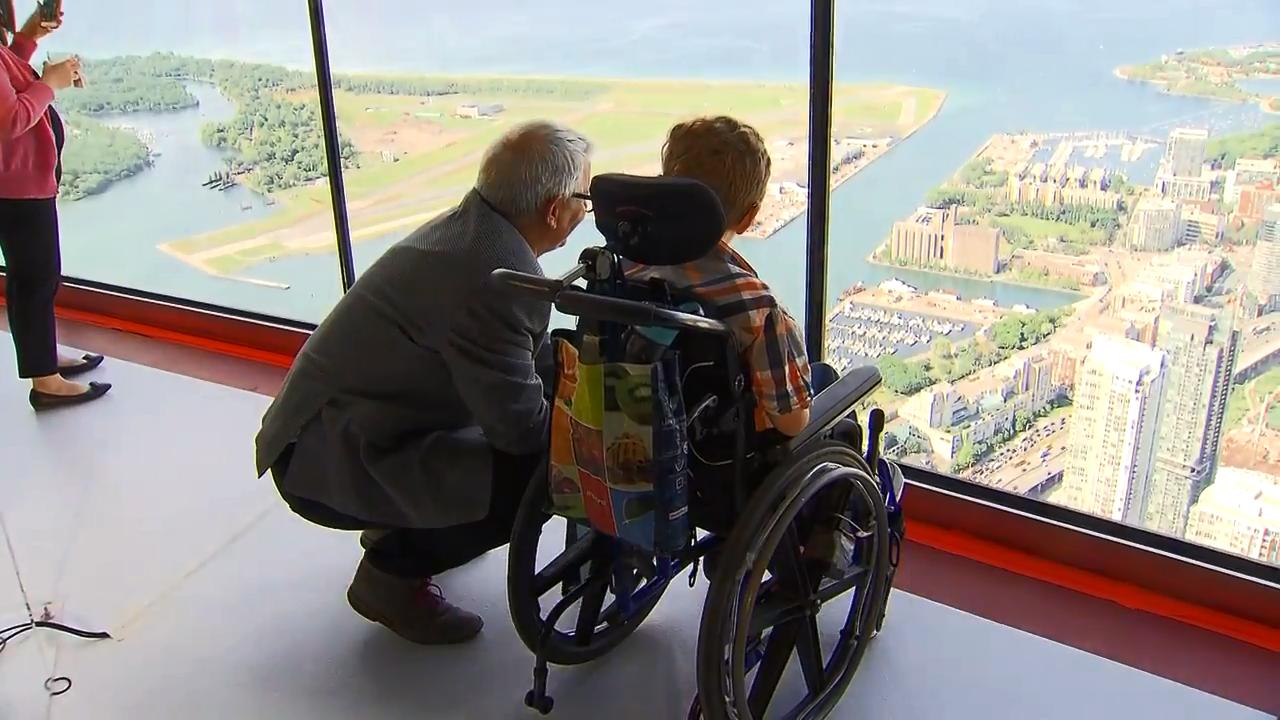 Newly-renovated CN Tower observation deck opens