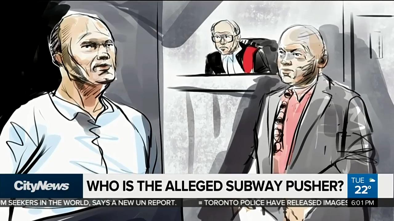 Who is the alleged subway pusher? | CityNews Toronto