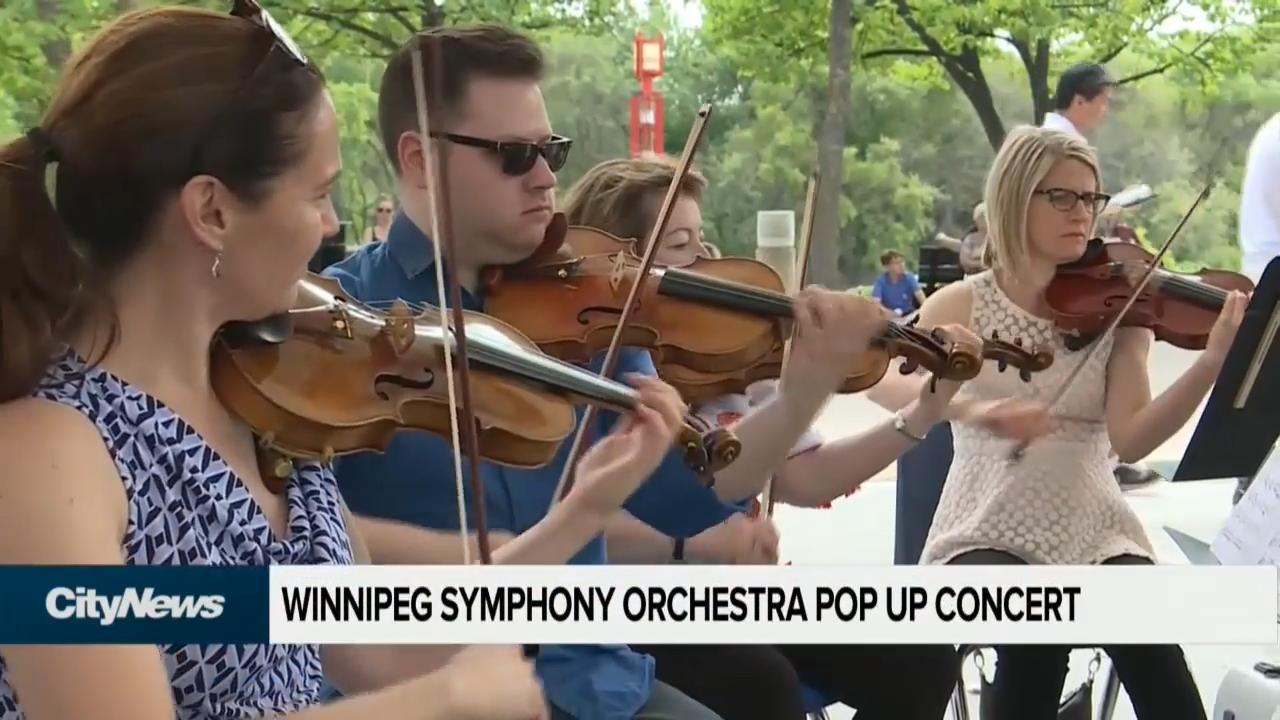 Winnipeg Symphony Orchestra pop-up concerts