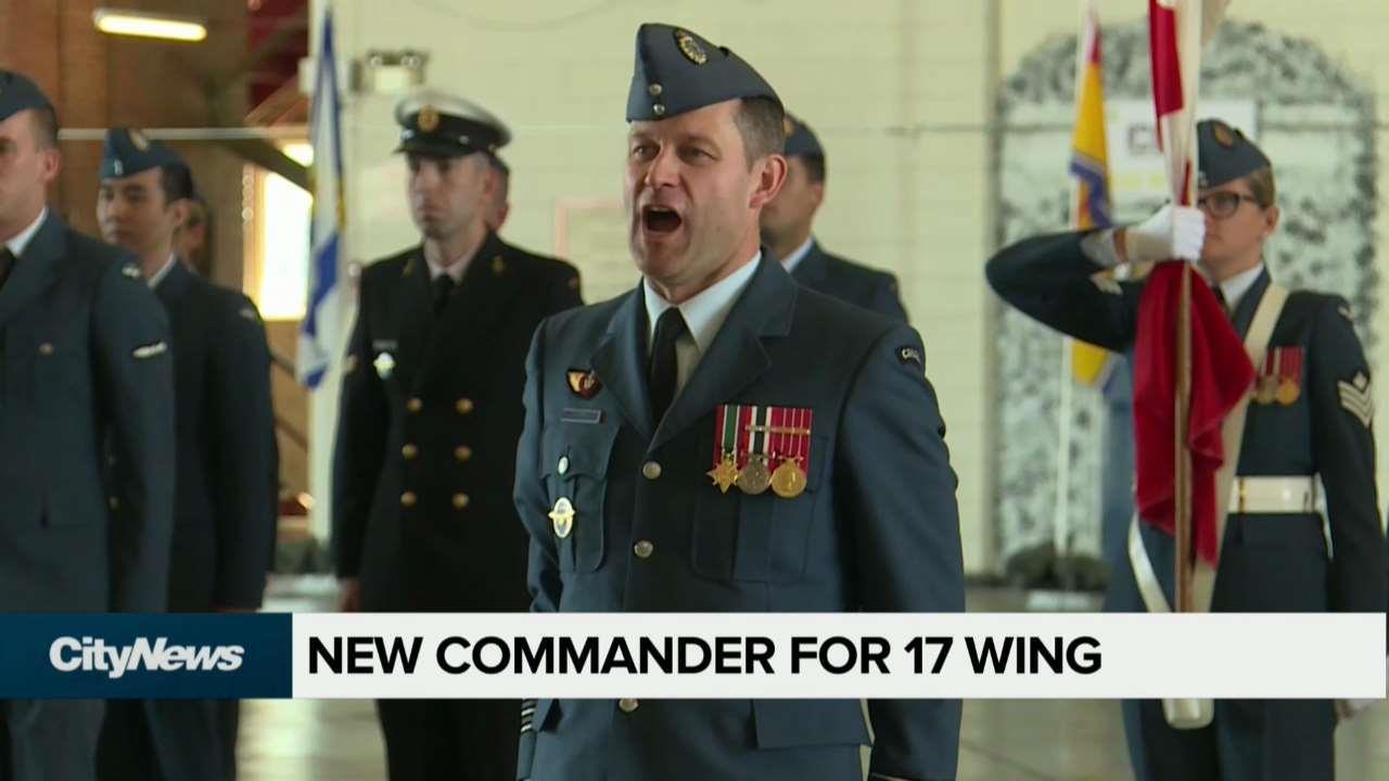New commander at Winnipeg's 17 Wing
