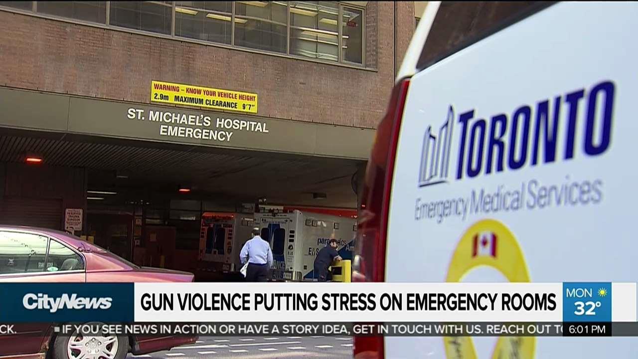 Gun violence putting stress on emergency rooms