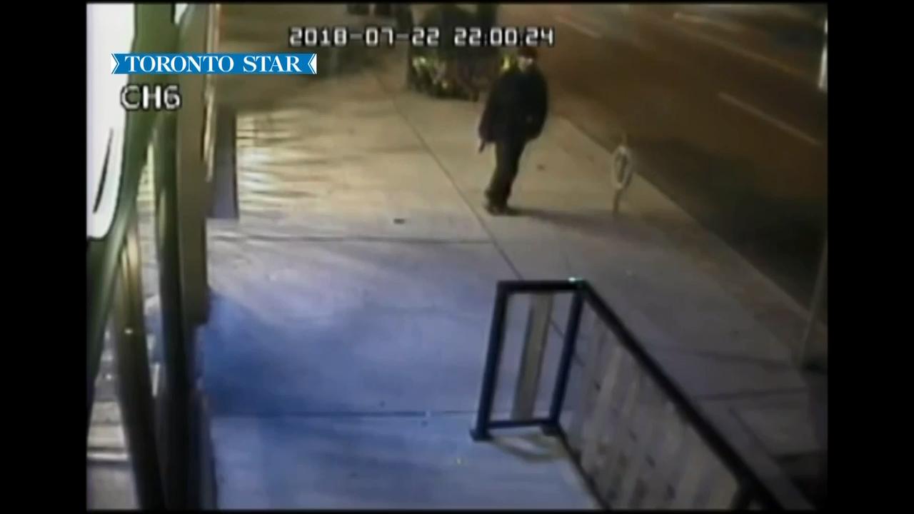 Danforth shooter caught on surveillance video | CityNews Toronto