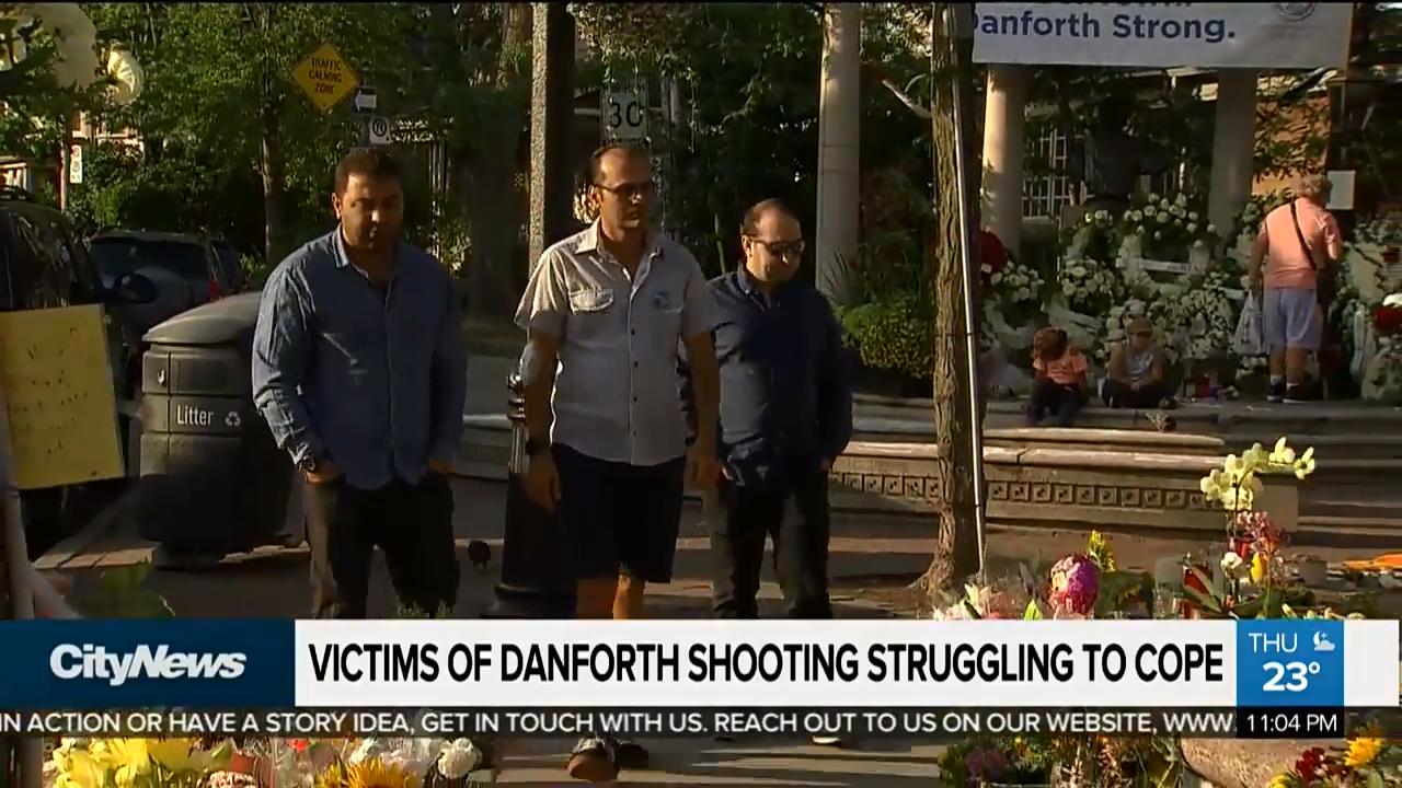 Survivors of Danforth shooting struggle to cope | CityNews Vancouver