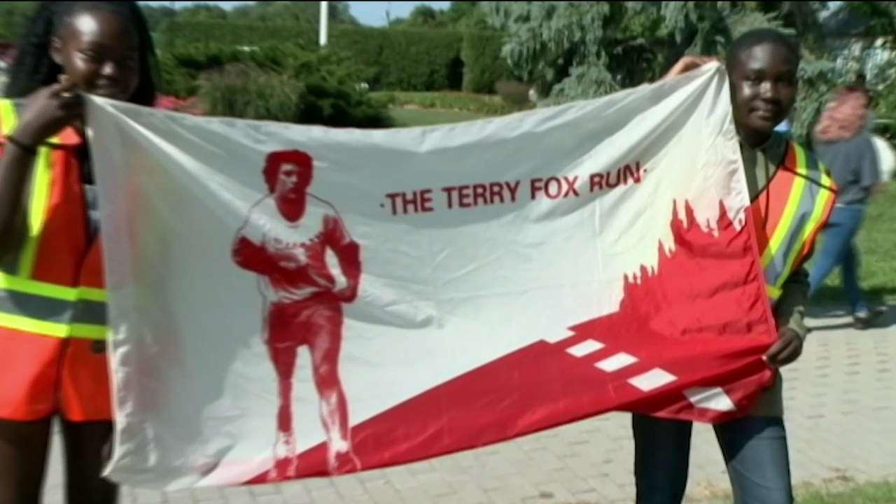 9th annual Terry Fox Run at Heritage Park