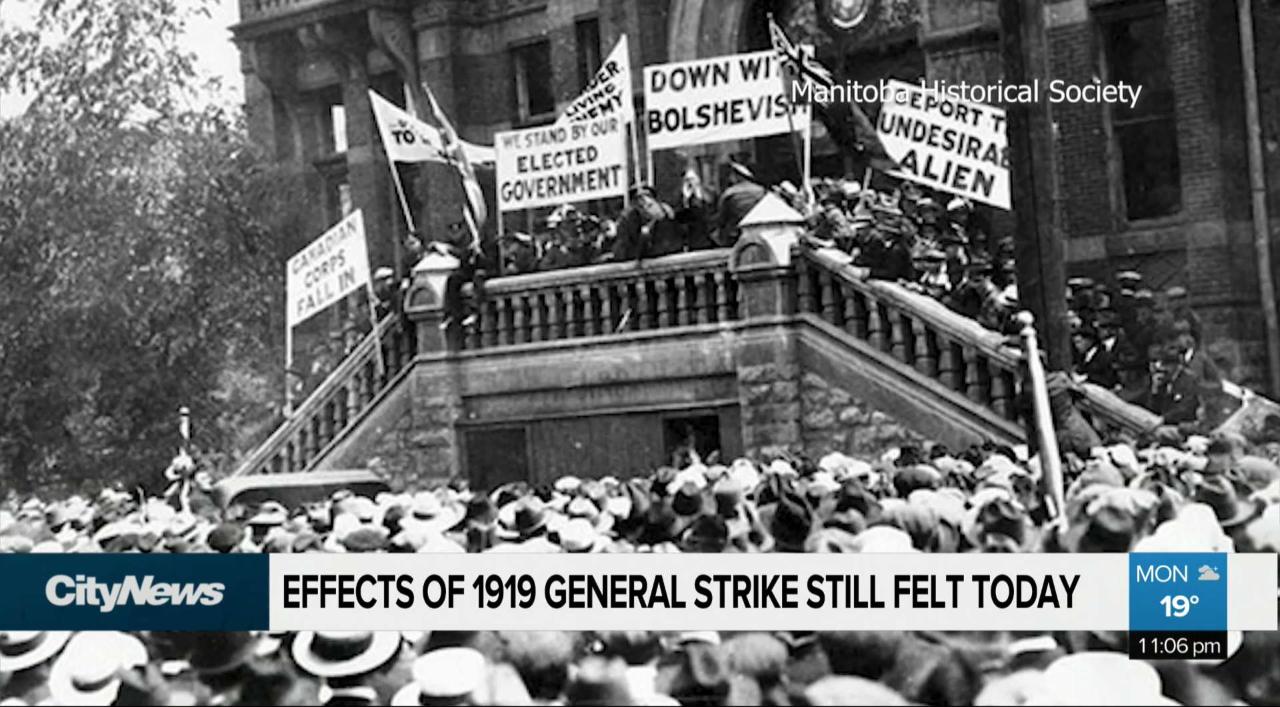 Winnipeg labour remembers the 1919 strike