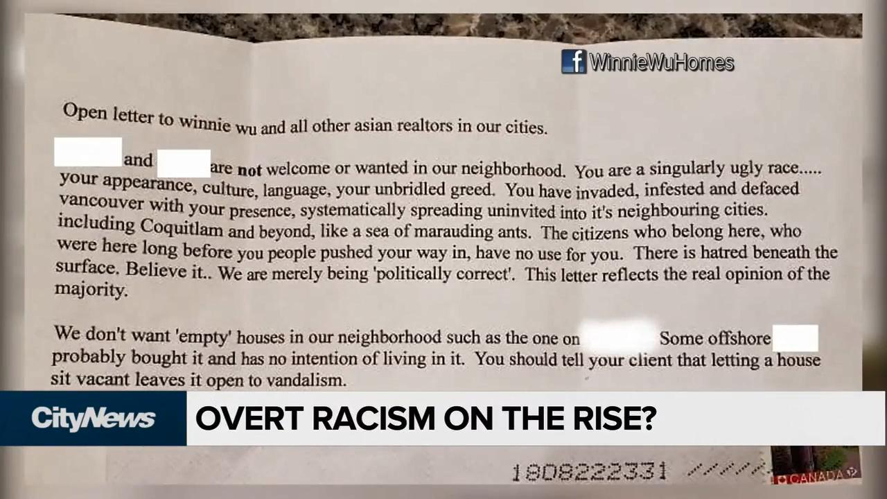 Overt racism on the rise? | CityNews Vancouver