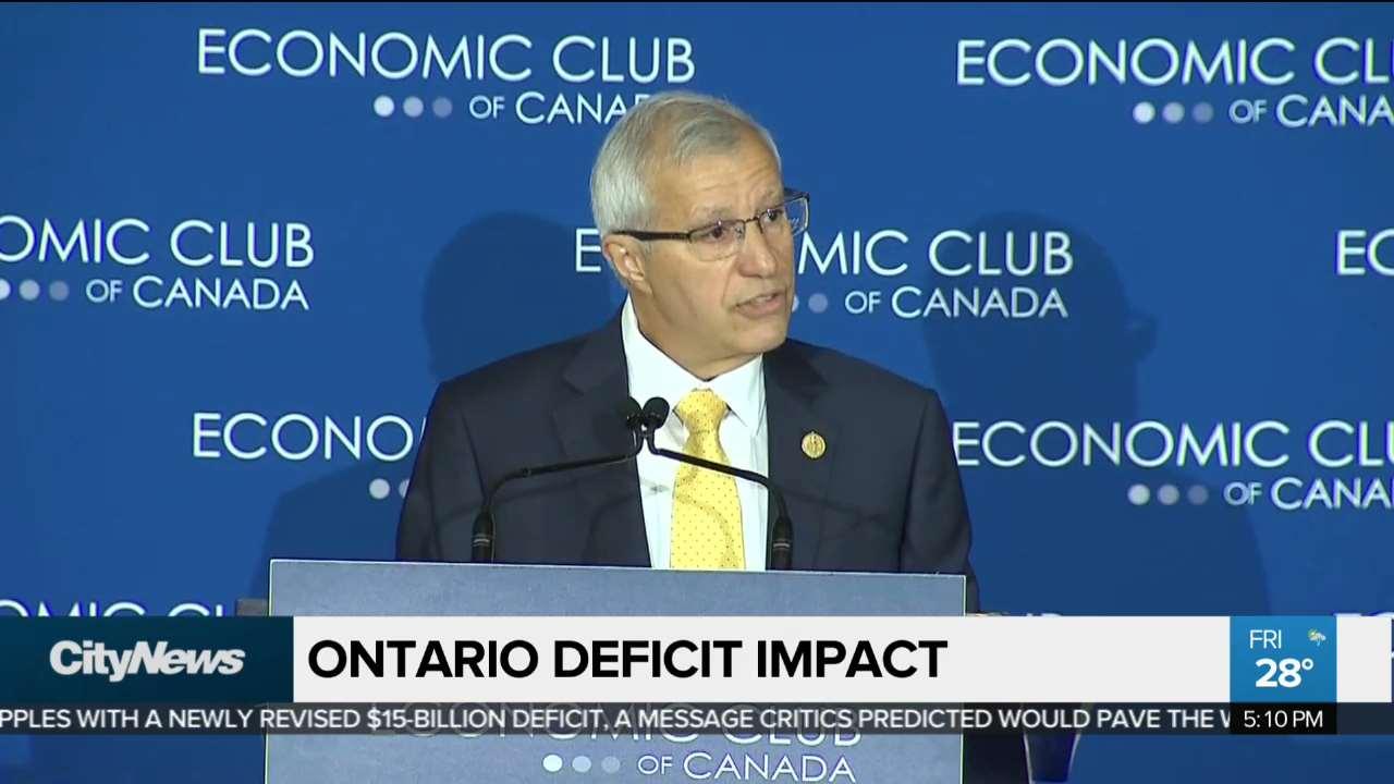 Who will be impacted most by Ontario's $15-billion deficit?