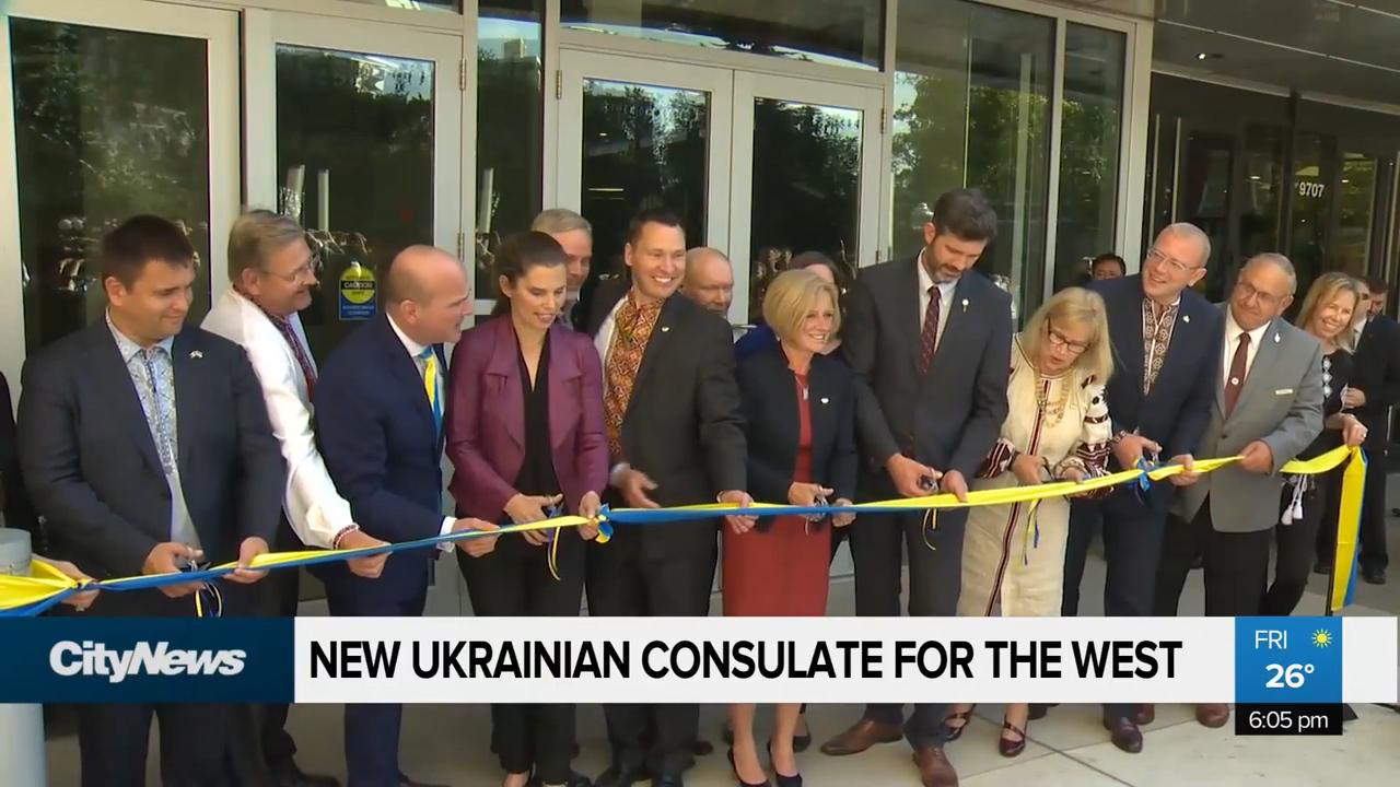 New Ukrainian consulate in Edmonton strengthened international ties ...