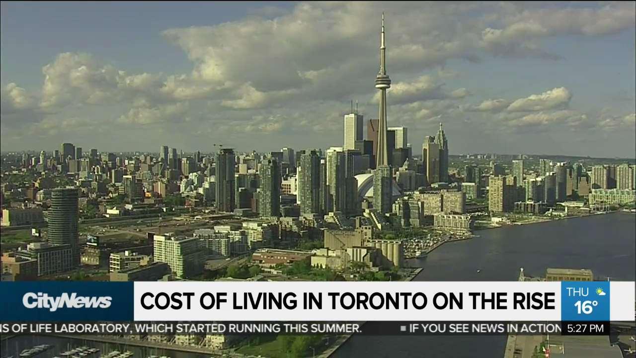 Cost of living in Toronto on the rise