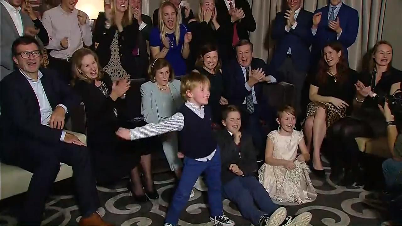 John Tory’s grandson shows off dance moves in front of election night ...