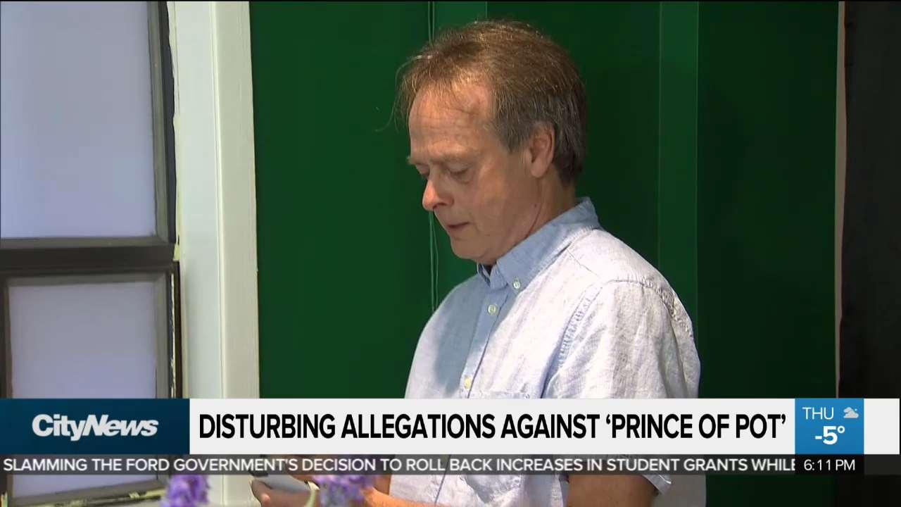 Prince of Pot accused of inappropriate behaviour with teen
