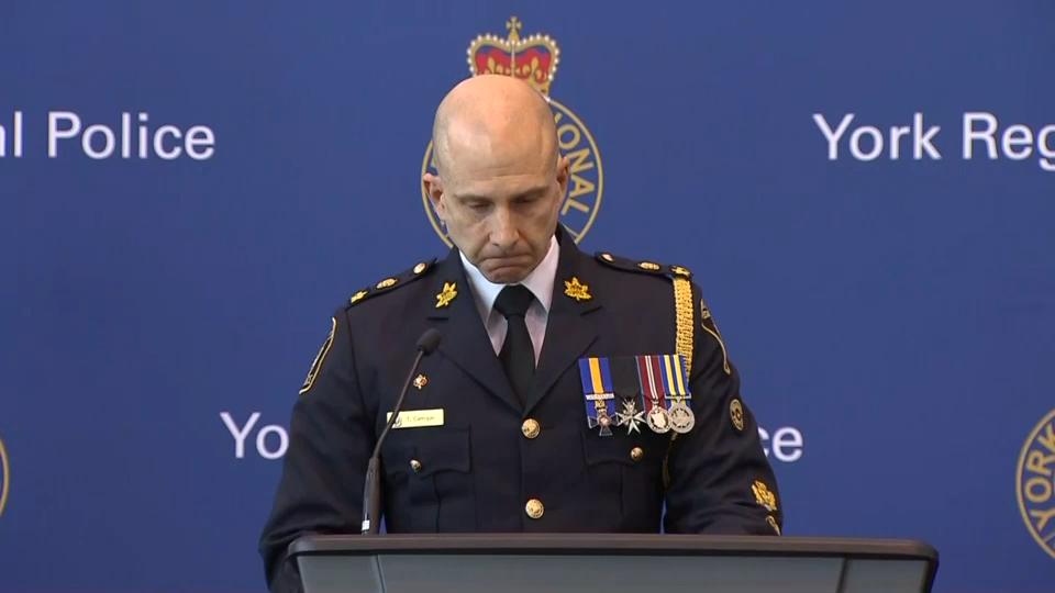 New OPP commissioner gets emotional when speaking about York Regional ...