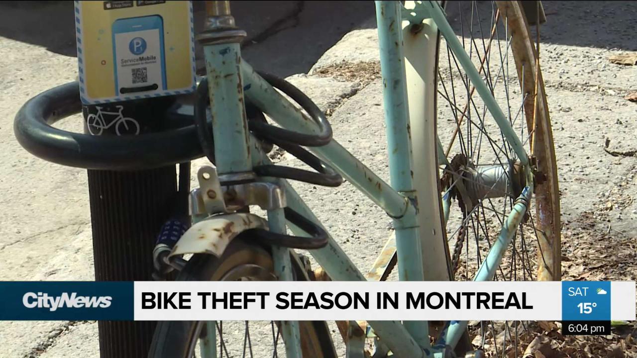 Preventing bike thefts this season