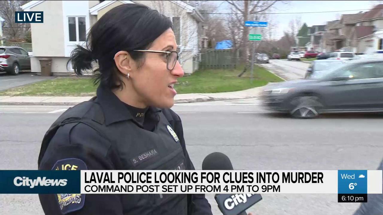 Laval police looking for clues into murder