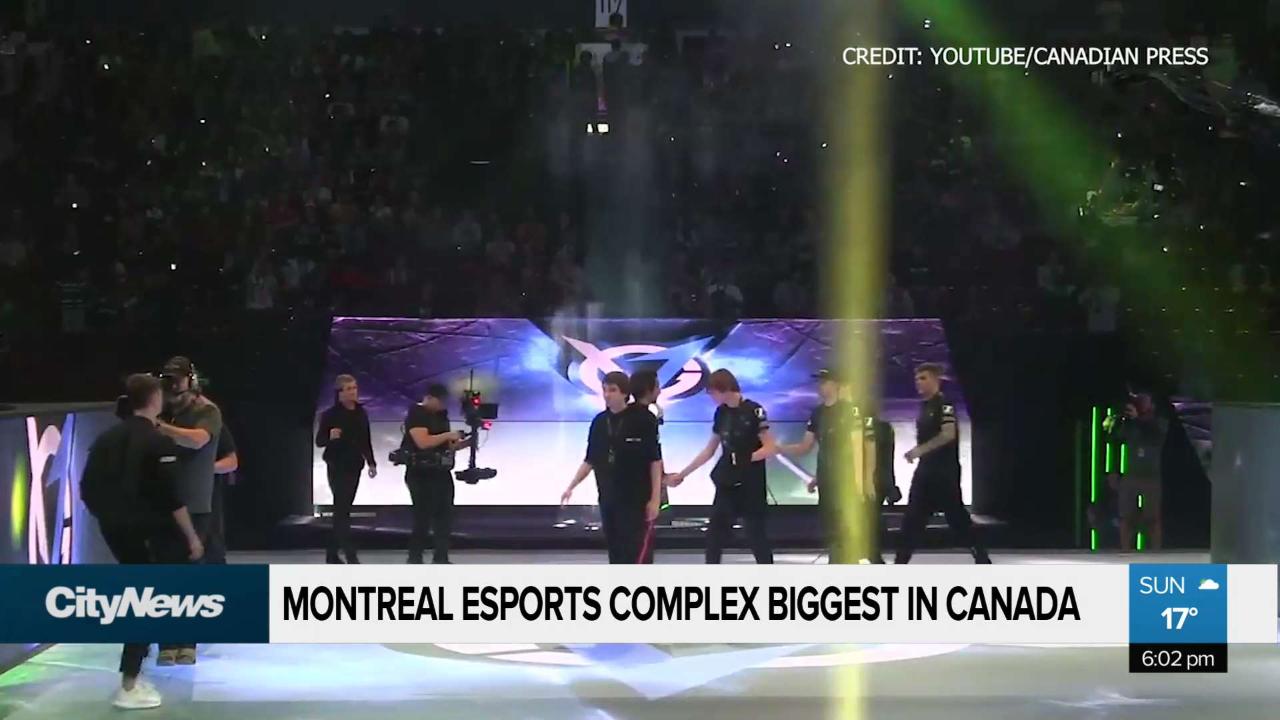 Biggest esports complex in Canada opens in Montreal