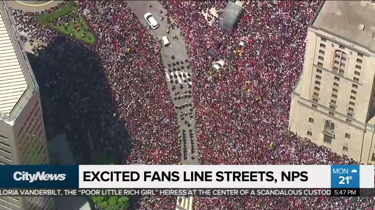 Highlights from the Raptors parade