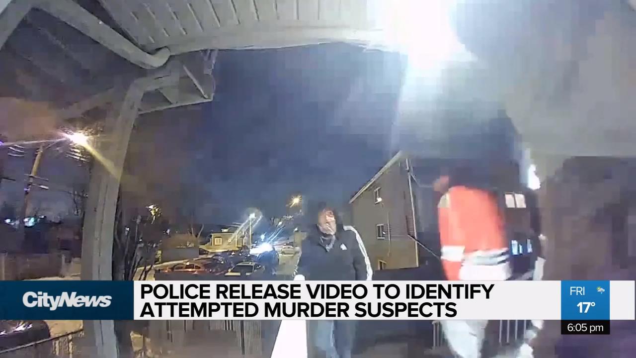 Video shows suspects shooting through front door - Video - CityNews ...