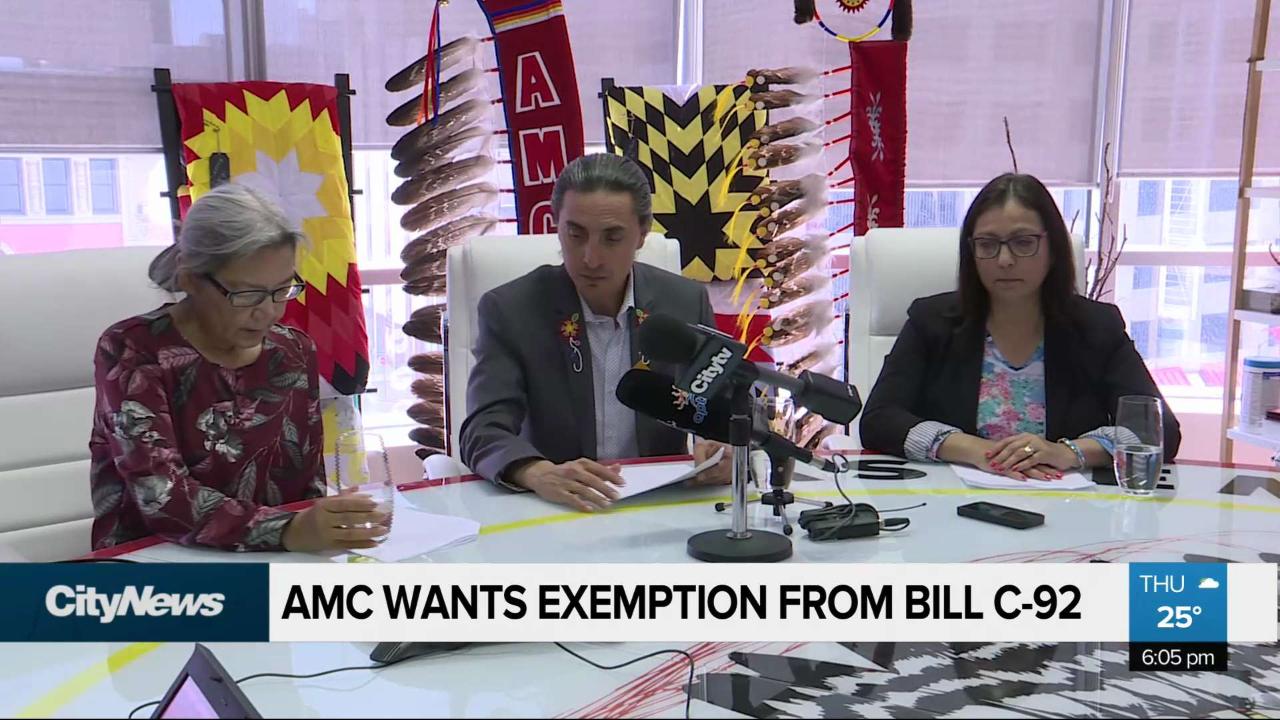 AMC wants to be exempt from Bill C-92