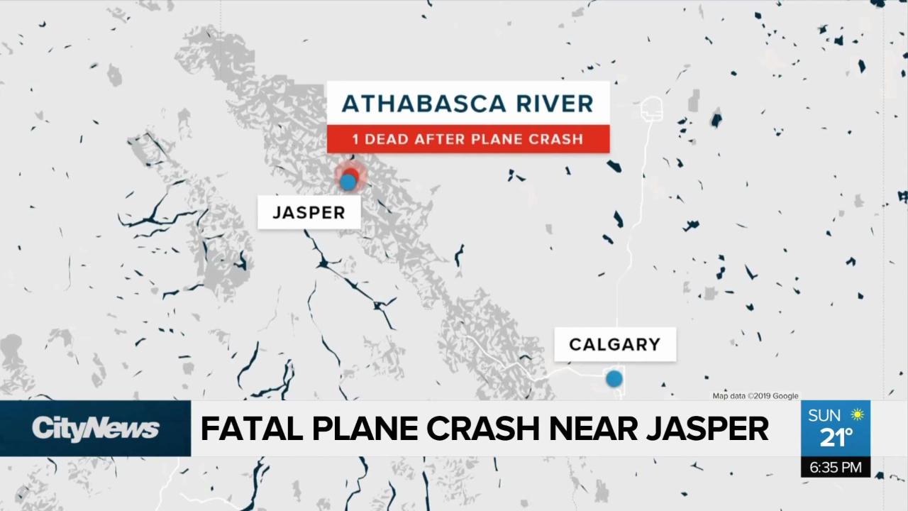 Fatal plane crash near Jasper