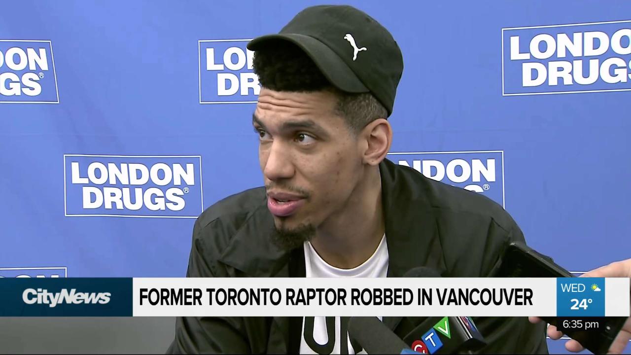 Former Toronto Raptor robbed on visit to Vancouver | CityNews Calgary