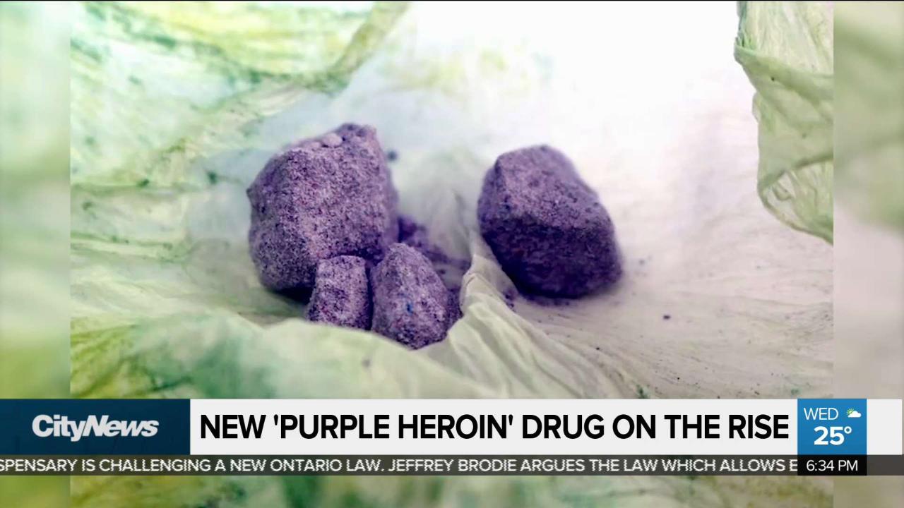 New “purple heroin” drug on the rise - Video - CityNews Edmonton