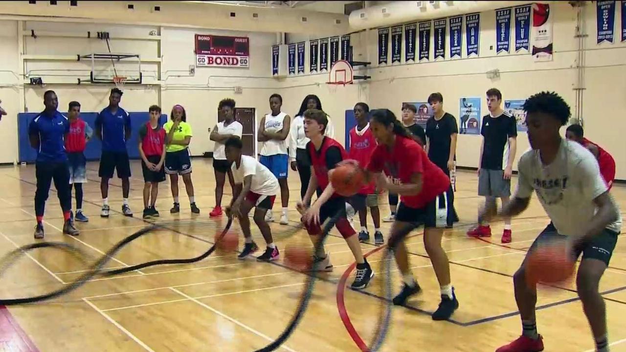 Students vye for spot on elite youth basketball team