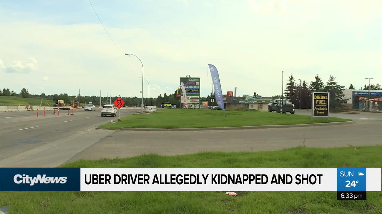 Uber driver allegedly kidnapped, shot