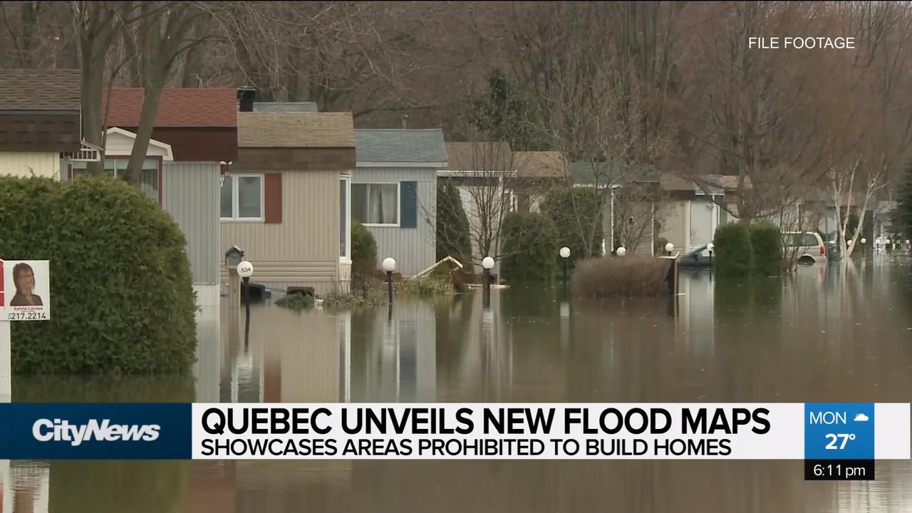 Quebec government releases new flood zone maps