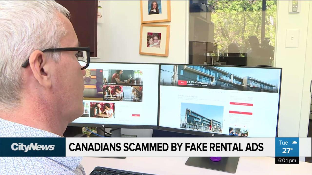 Fake rental ads online are scamming Canadians
