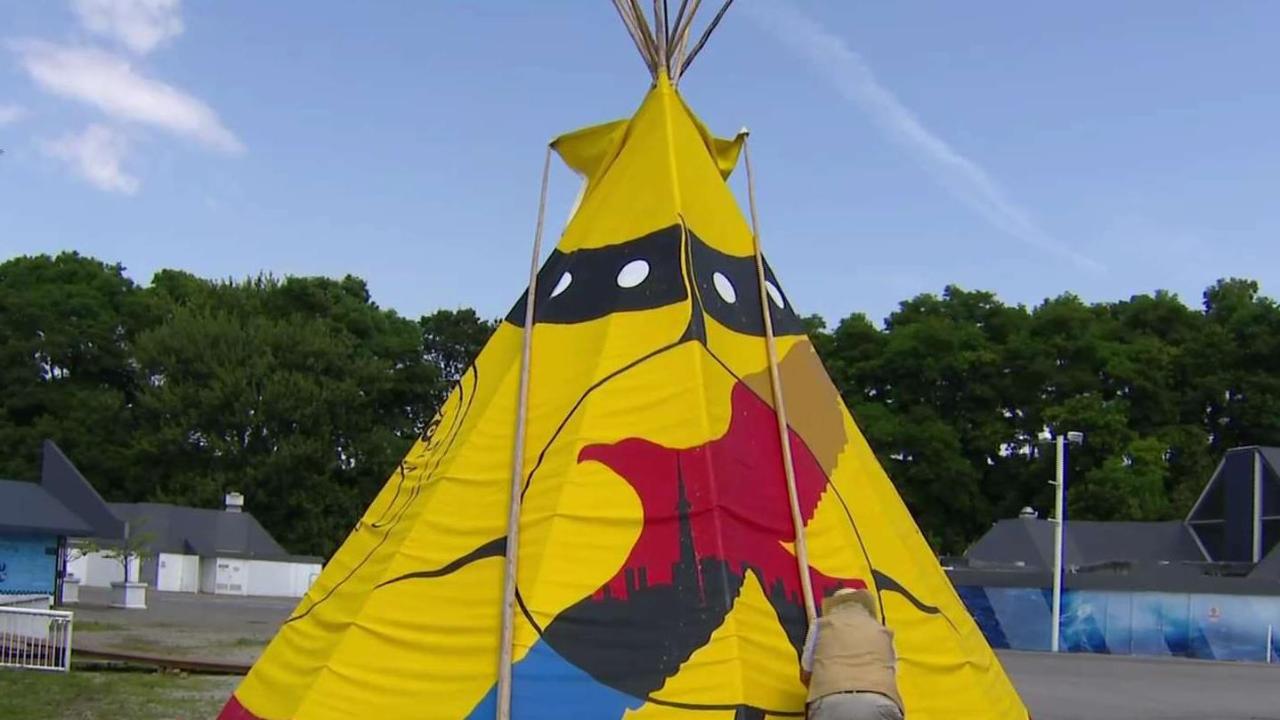 Indigenous art installation featured at Ontario Place