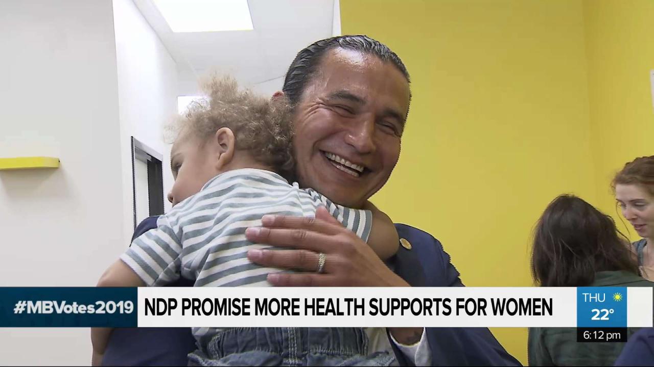 NDP promise more health supports for women