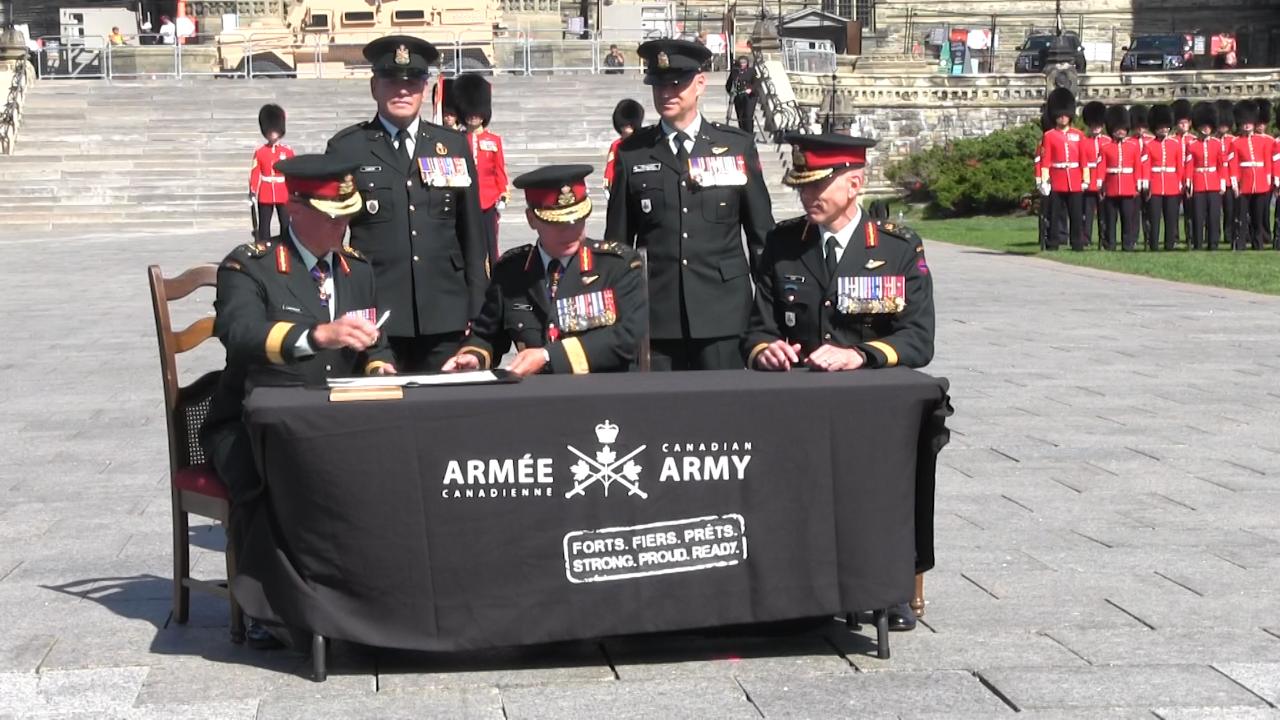 Canadian Forces installs new Army commander