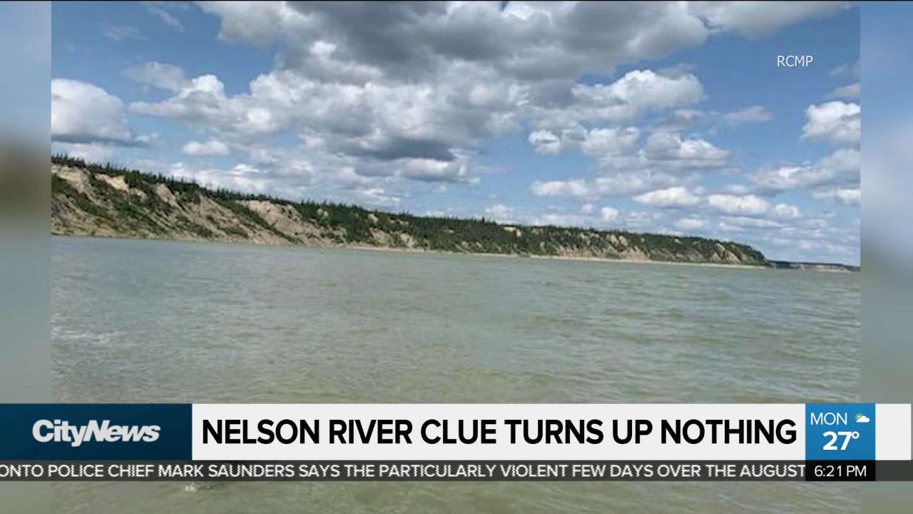 RCMP complete search of Nelson River