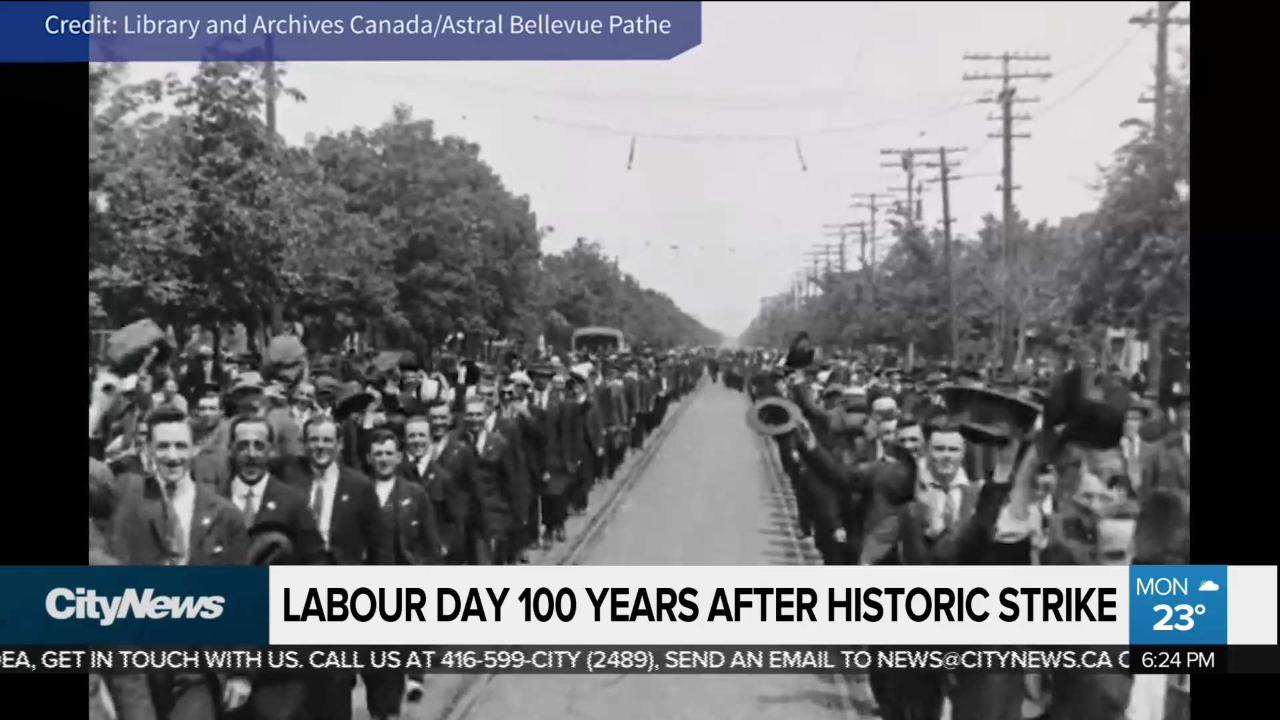 Labour Day 100 years after historic strike
