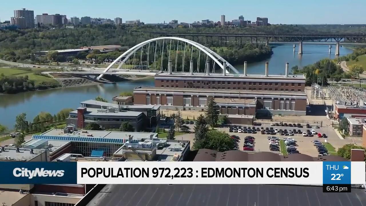 Edmonton inches closer to a population of one million - Video ...