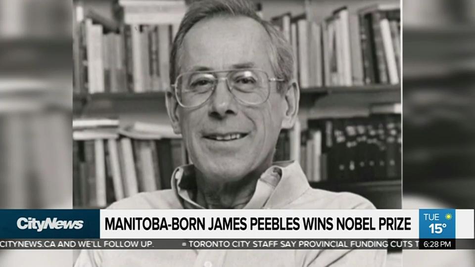 Manitoba-born James Peebles wins Nobel Prize - Video - CityNews Edmonton