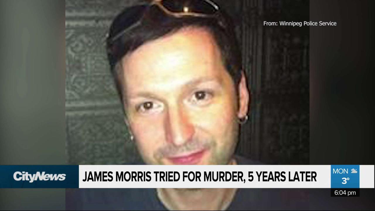 James Morris tried for murder, 5 years later