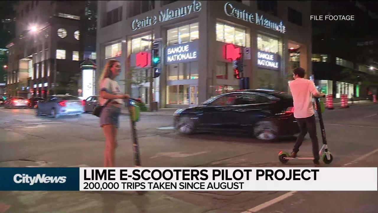 Lime e-scooters pilot project comes to an end