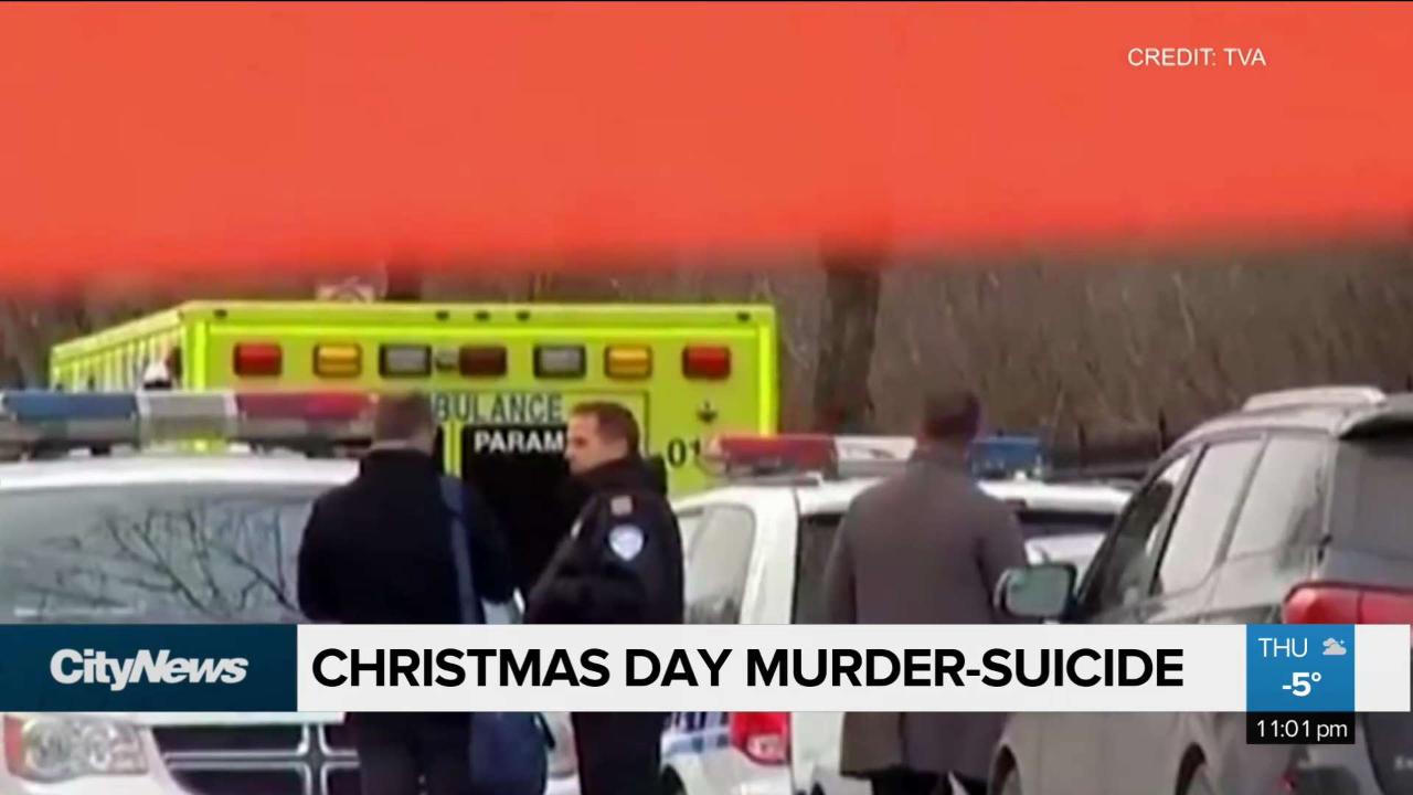 Murder-suicide on Christmas Day
