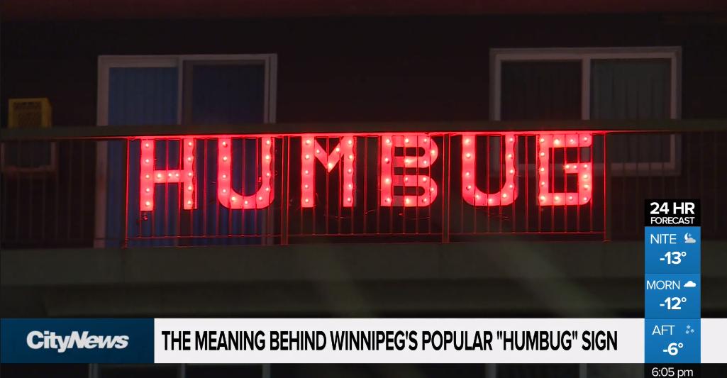 The meaning behind Winnipeg’s popular “humbug” sign