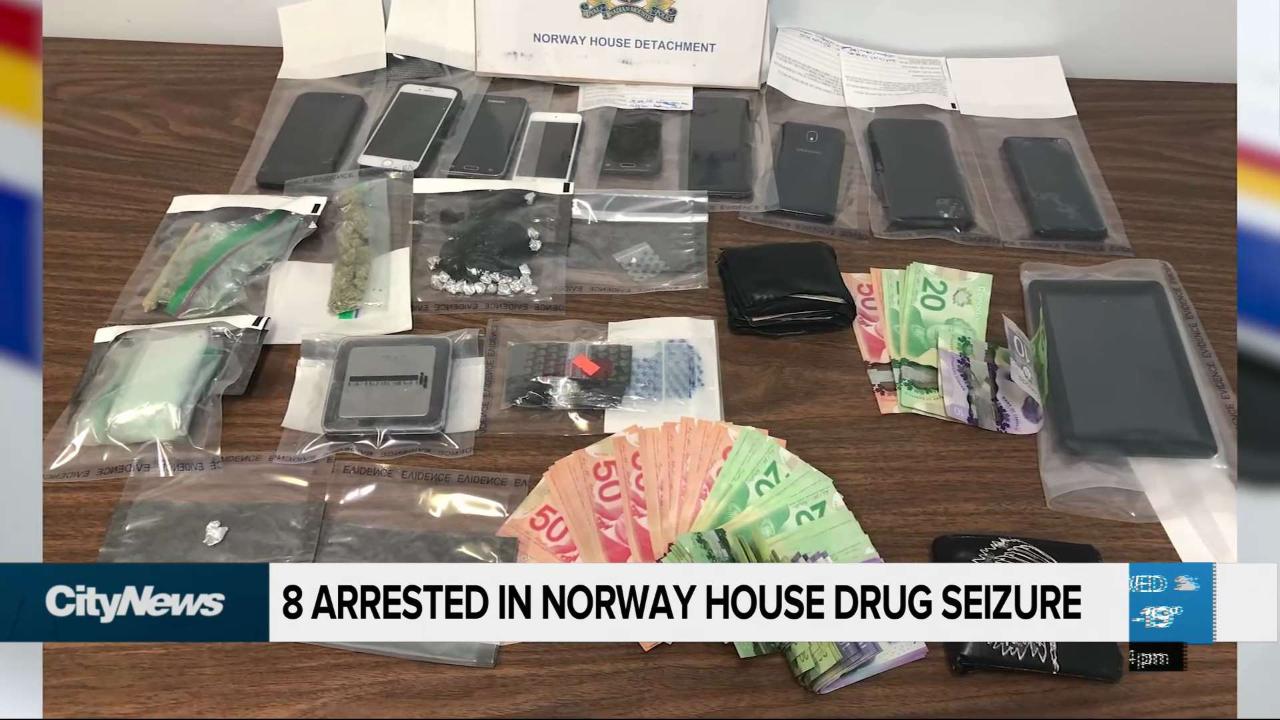 8 arrested in Norway House drug seizure