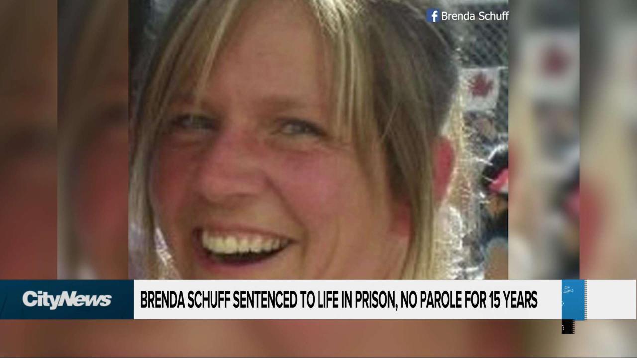 Brenda Schuff sentenced to life in prison