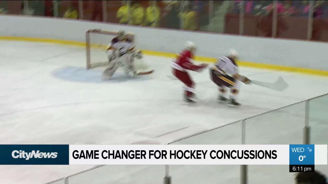 A new concussion test for hockey players