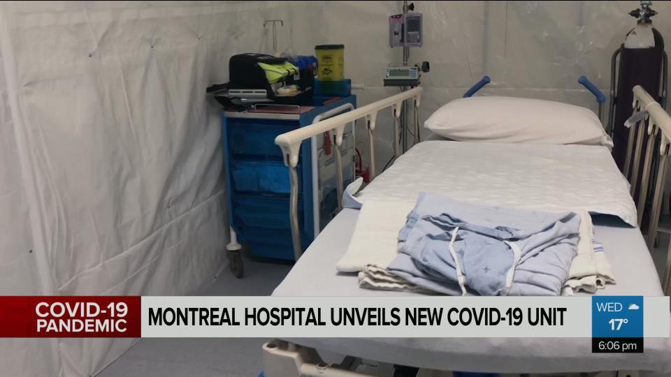 Verdun hospital unveils new COVID-19 unit