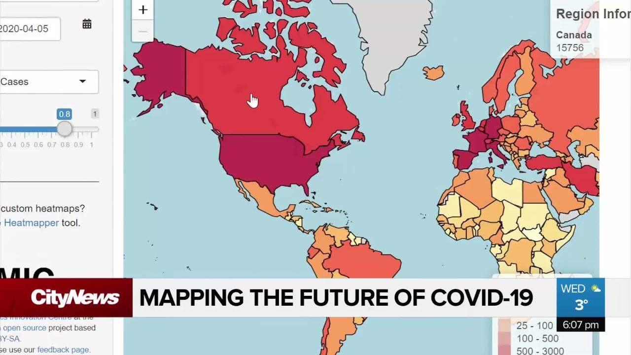 Mapping the future of COVID-19 - Video - CityNews Edmonton
