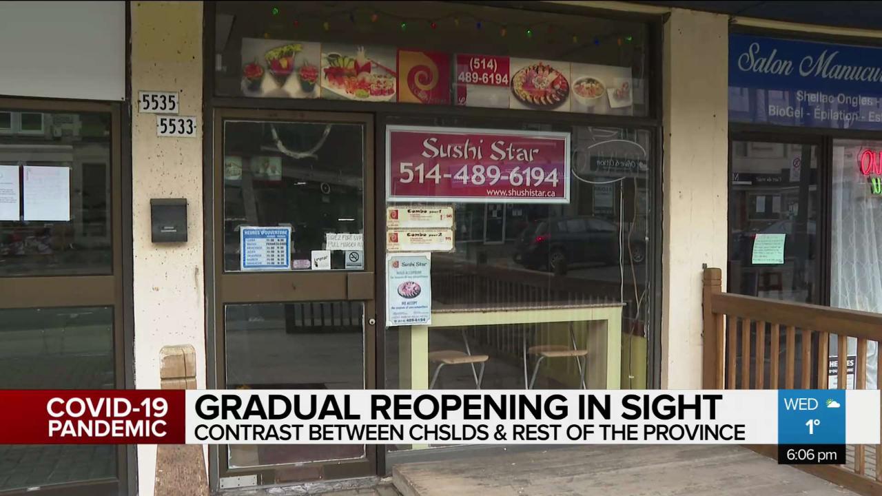 Military reinforcement and gradual reopening